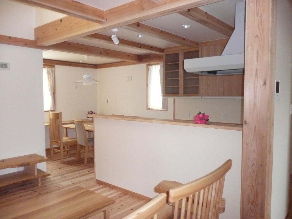 完成です。: 木造ドミノ住宅